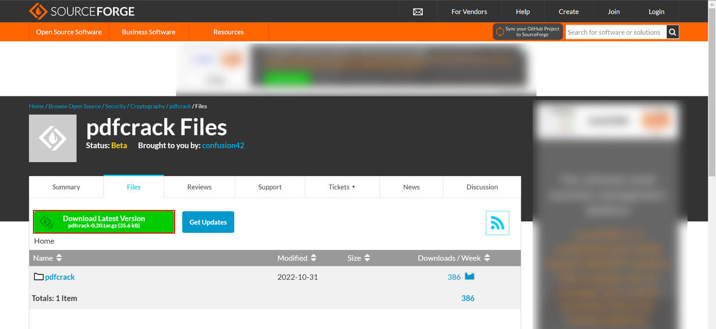 PDFCrackをダウンロード・インストールする方法｜フリーめそっど